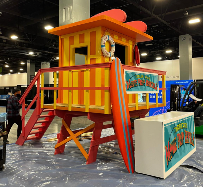 Custom Beach Lifeguard Tower ⋆ Movie Prop Rentals